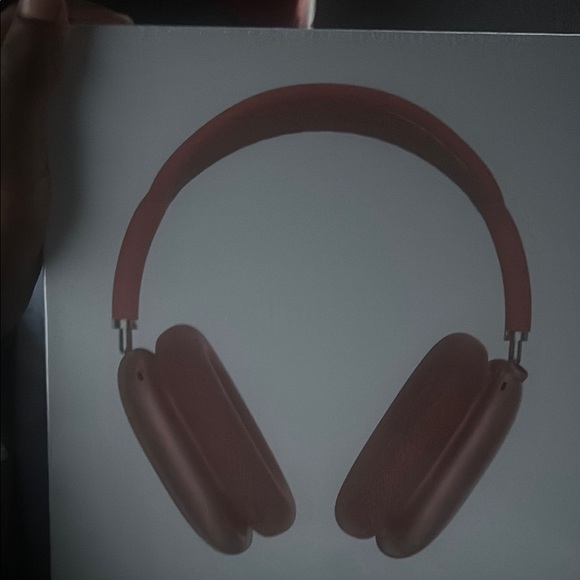 Apple | Headphones | Apple Red Overear Headphones Premium Design | Poshmark